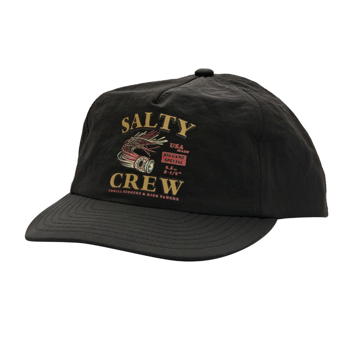 Salty Crew Lure 5 Panel Cap - Geographe Fishing and Outdoors