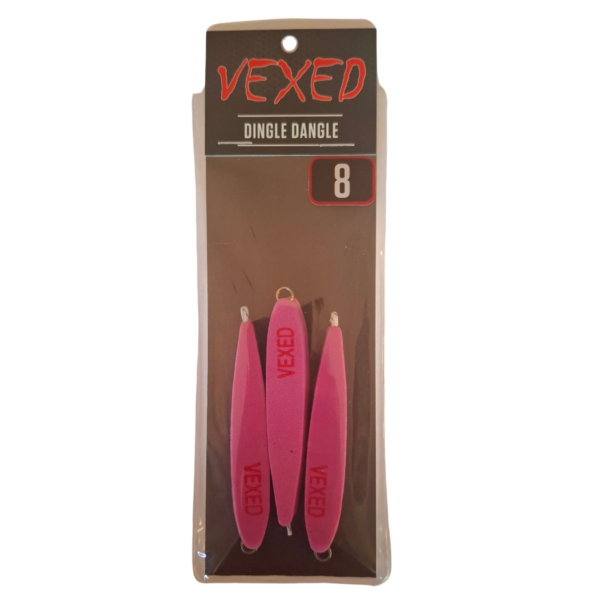 Vexed Dingle Dangle 3 Pack Pink - Geographe Fishing and Outdoors