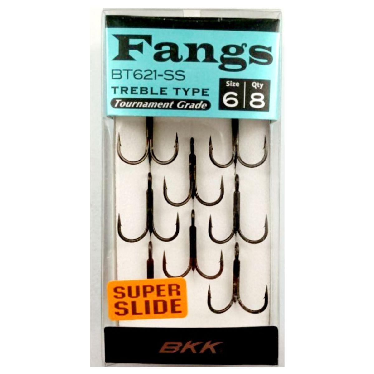 BKK Fangs BT621-SS Treble Hooks -Geographe Fishing and Outdoors