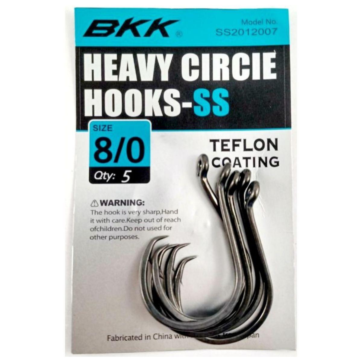 BKK Heavy Circle SS Hooks -Geographe Fishing and Outdoors