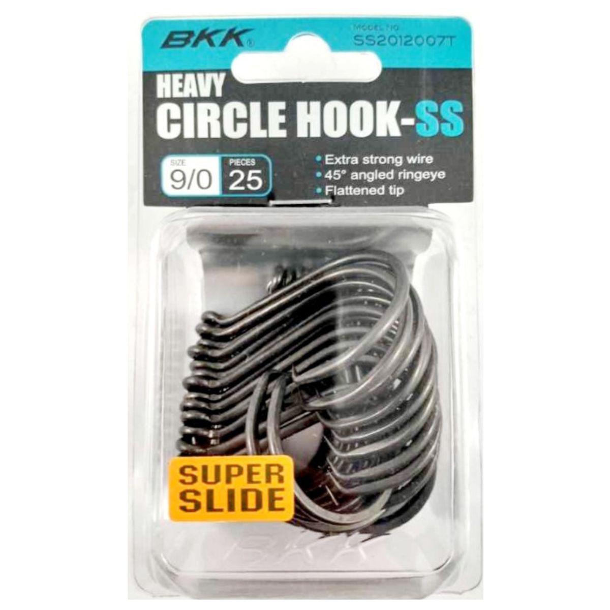 BKK Heavy Circle SS Hooks 25 Pack -Geographe Fishing and Outdoors