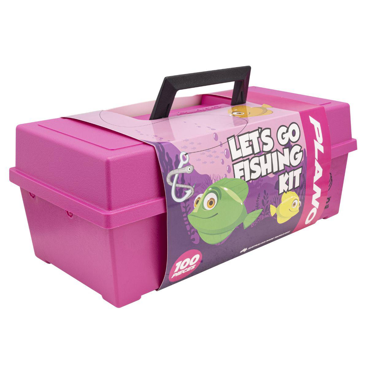 Plano Kids 100 Pce Tackle Box Girls -Geographe Fishing and Outdoors